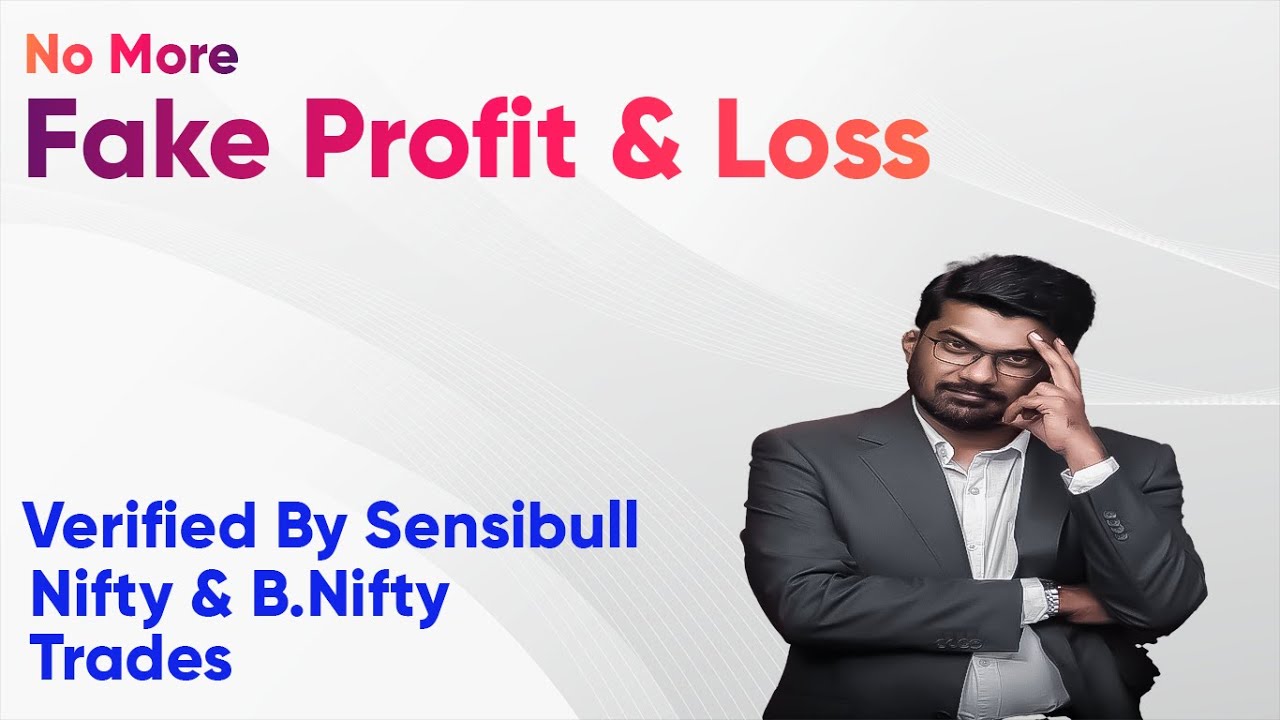 No More Fake Profits || Sensibull || Options Trading || Nifty & Bank ...