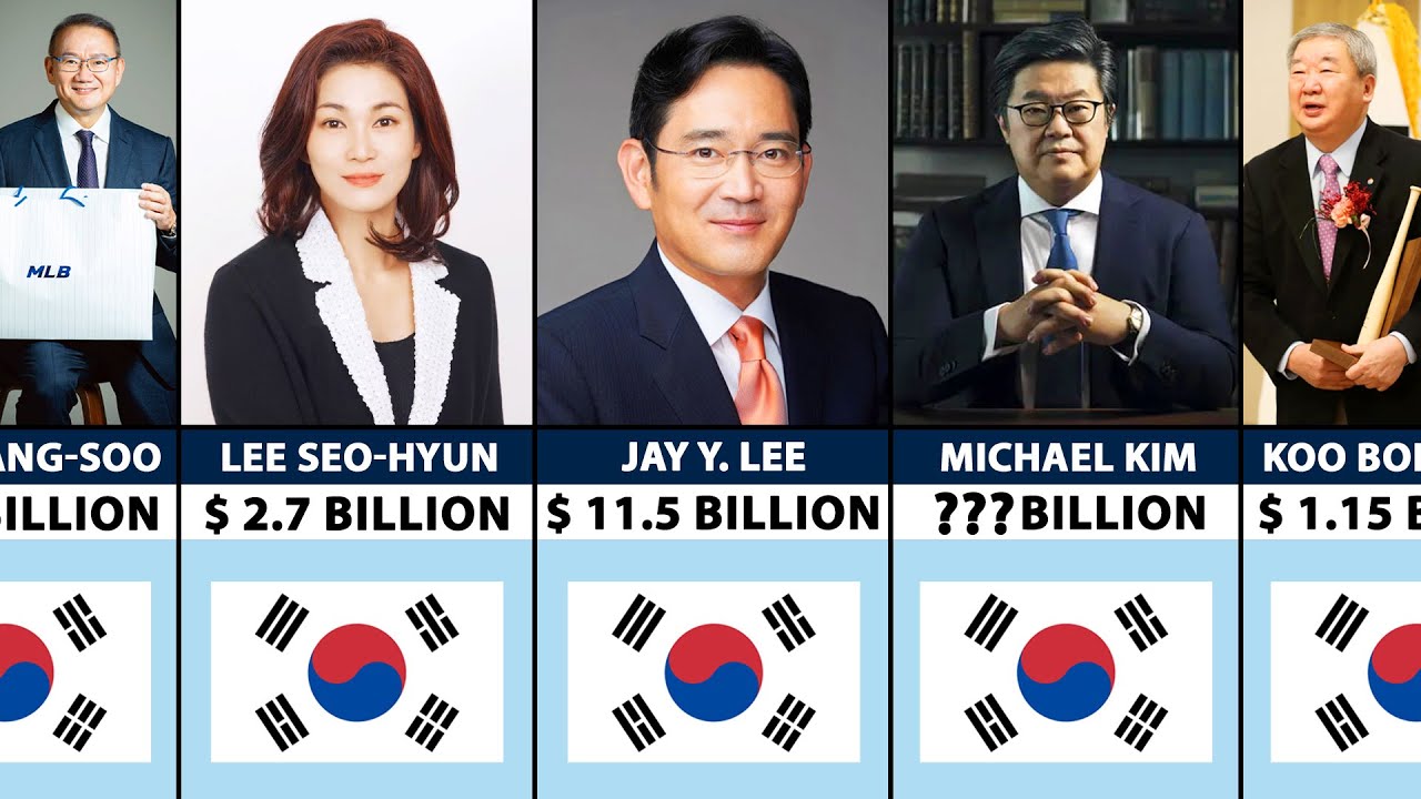 Richest People In South Korea 2024 - YouTube