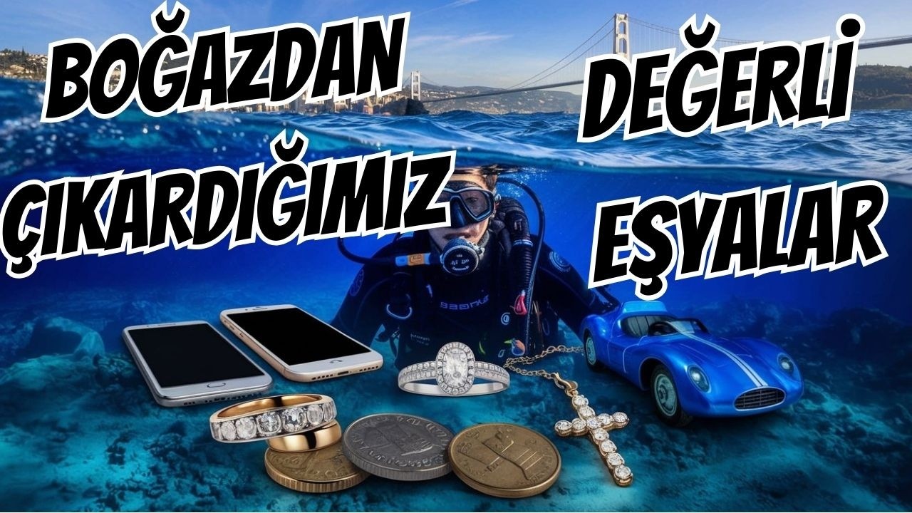 DALIŞTAN ÇIKARDIĞIM EN İLGİNÇ ŞEYLER İSTANBUL BOĞAZI SARIYER SAHİL ...