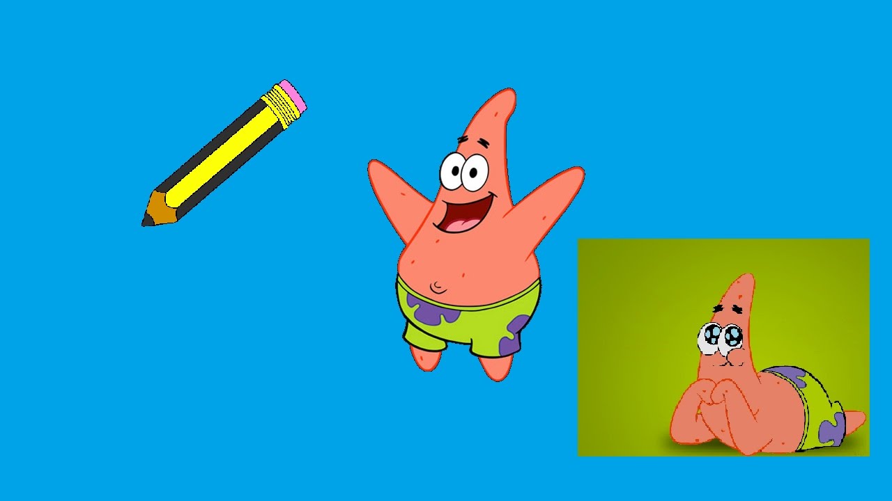 Speed coloring Patrick Star | Art Of Colors - YouTube
