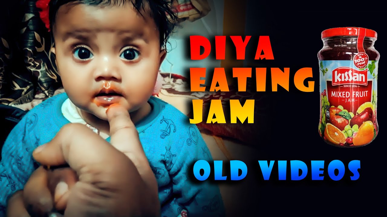 Diya Eating Jam | दिया जैम खा रही है। #cutebaby #mydoughter #vlogs # ...