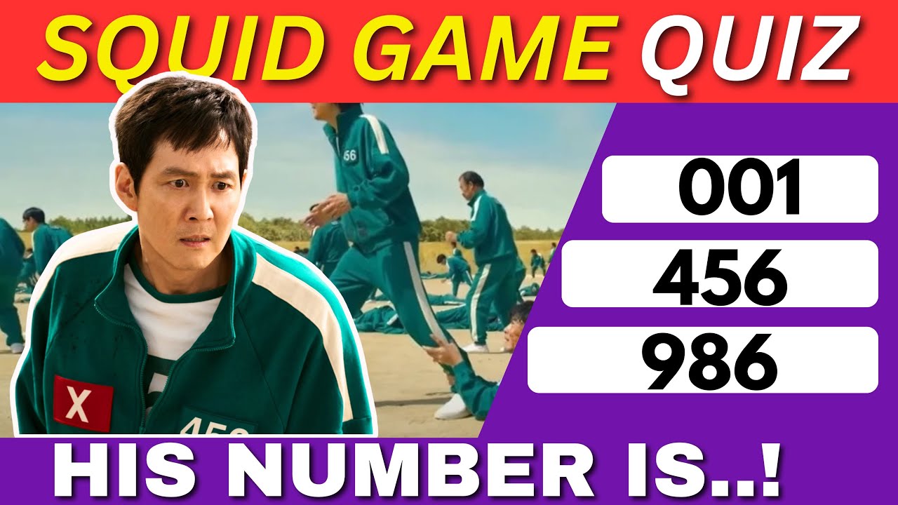 Squid Game 2 Quiz Challenge! 💀 Only True Squid Game Fans Can Pass 🔥🦑 ...