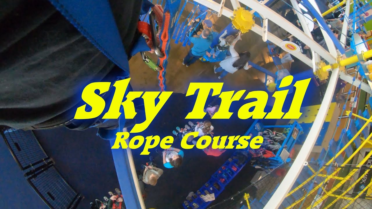 Sky Trail, Rope Obstacle Course (Highmark SportsWorks) - YouTube