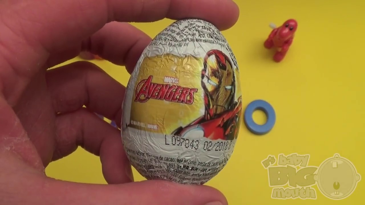 Marvel Avengers Surprise Egg Learn A Word! Spelling Words Starting With ...