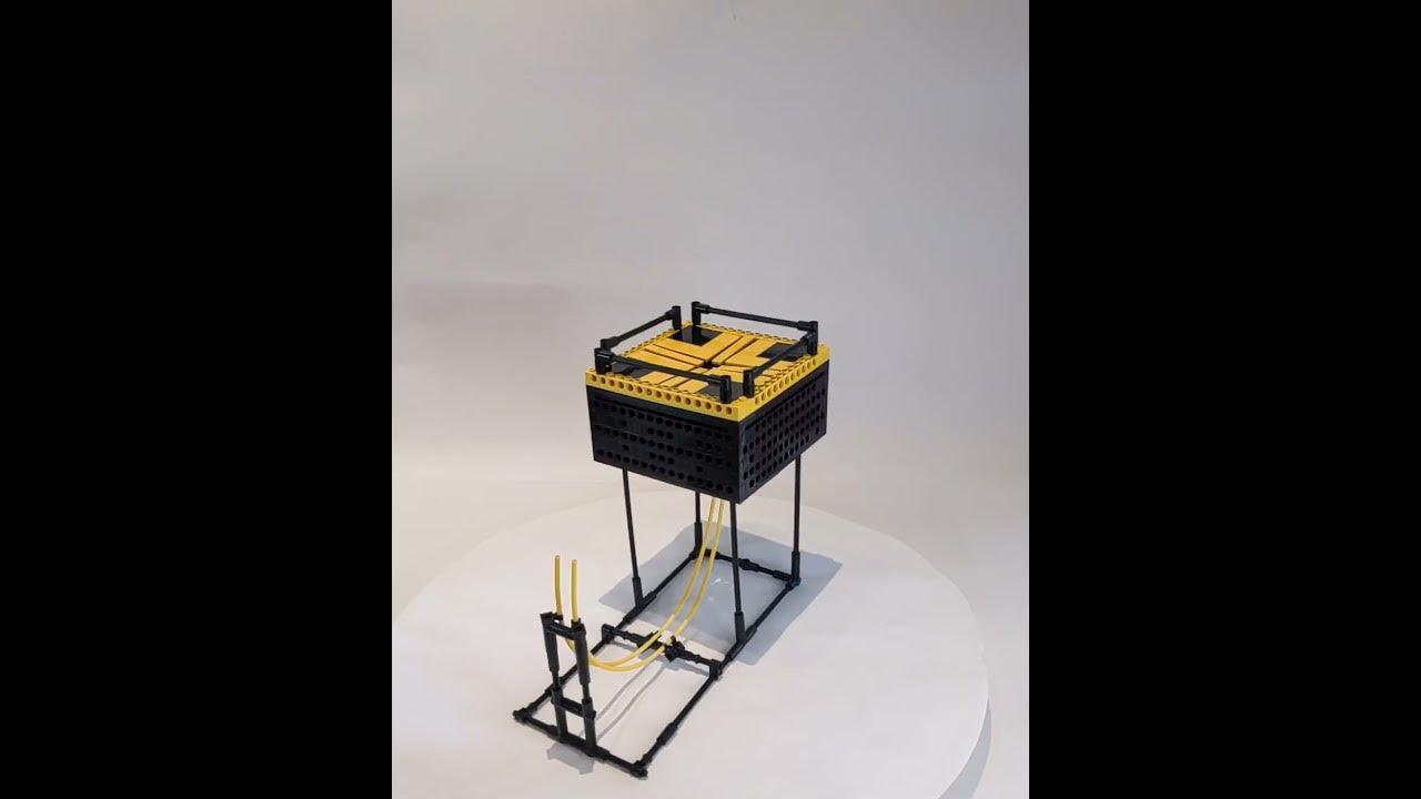 lego perpetual motion ball track loop - YouTube