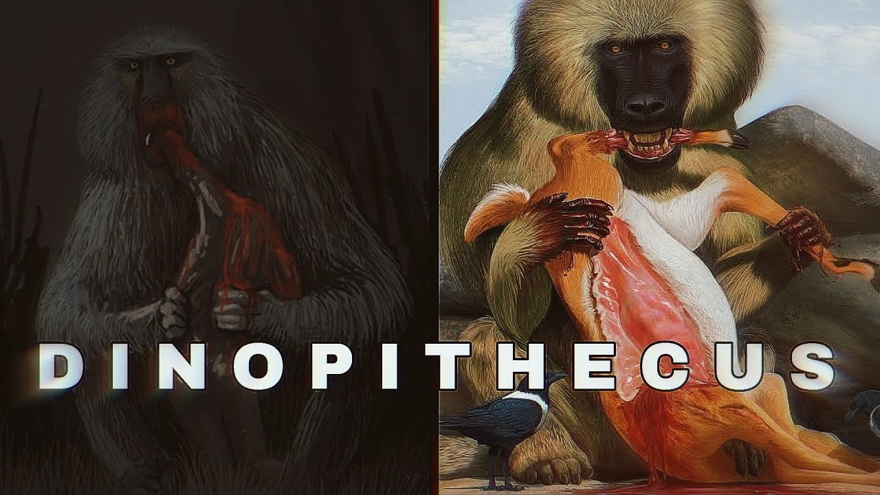DINOPITHECUS: o macaco GIGANTE que espalhou o TERROR na PRÉ-HISTÓRIA ...