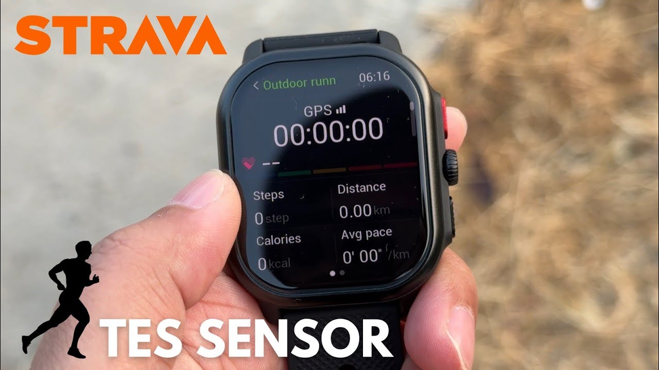 UPLOAD STRAVA, TES GPS DAN KUALITAS SENSOR SUPERCALLA P106 - YouTube
