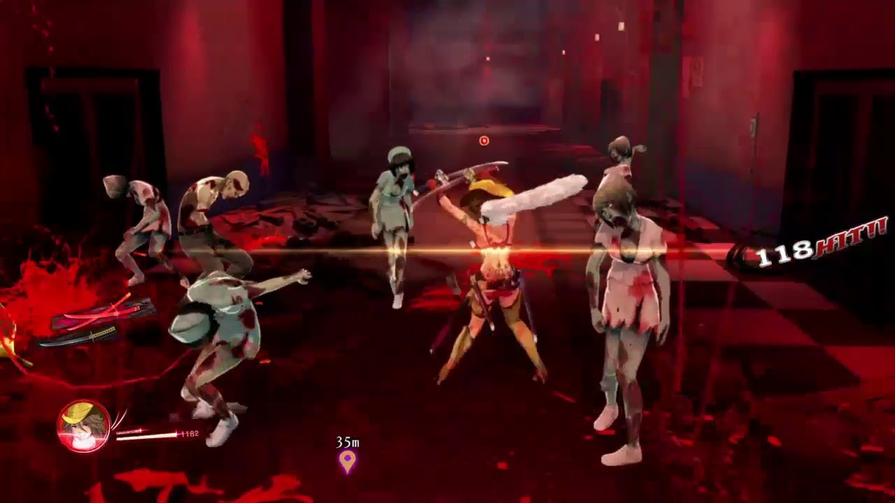 Oneechanbara Origin PS4 - Combos, Blood and Style - YouTube