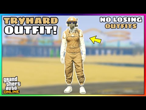 Easy Tan Joggers Ripped Shirt Glitch Female Tryhard Modded Outfit (No ...
