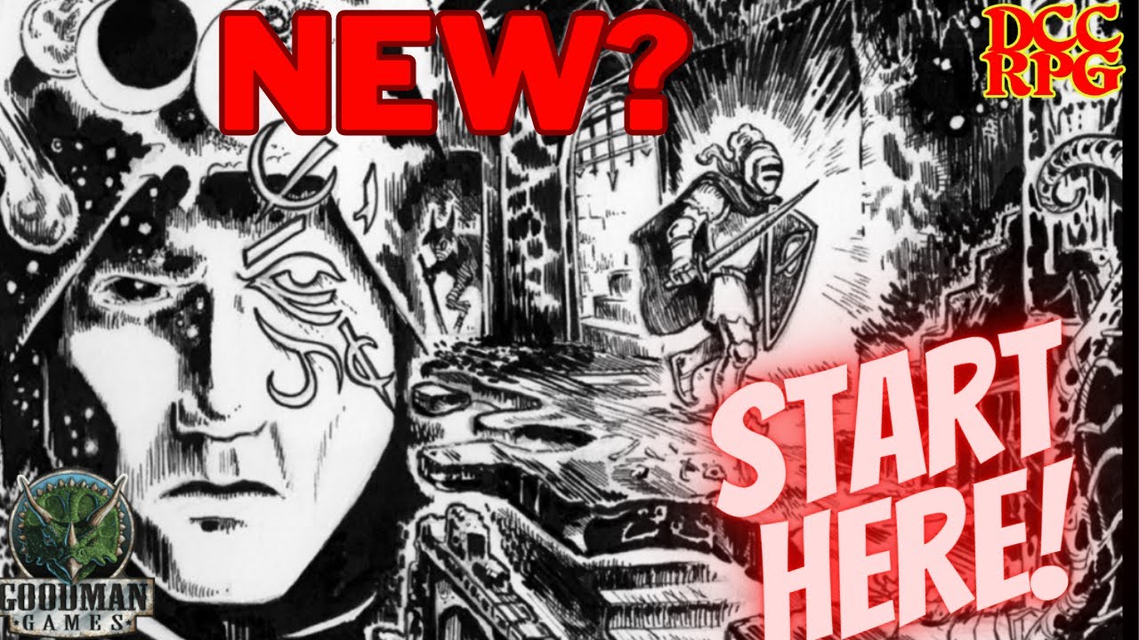 How to start in DCC RPG -- Dice Chain [Episode 1] - YouTube