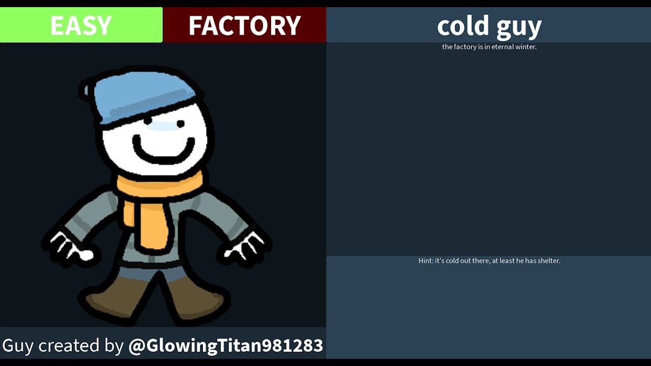 How to get "Cold Guy" FTLG - YouTube