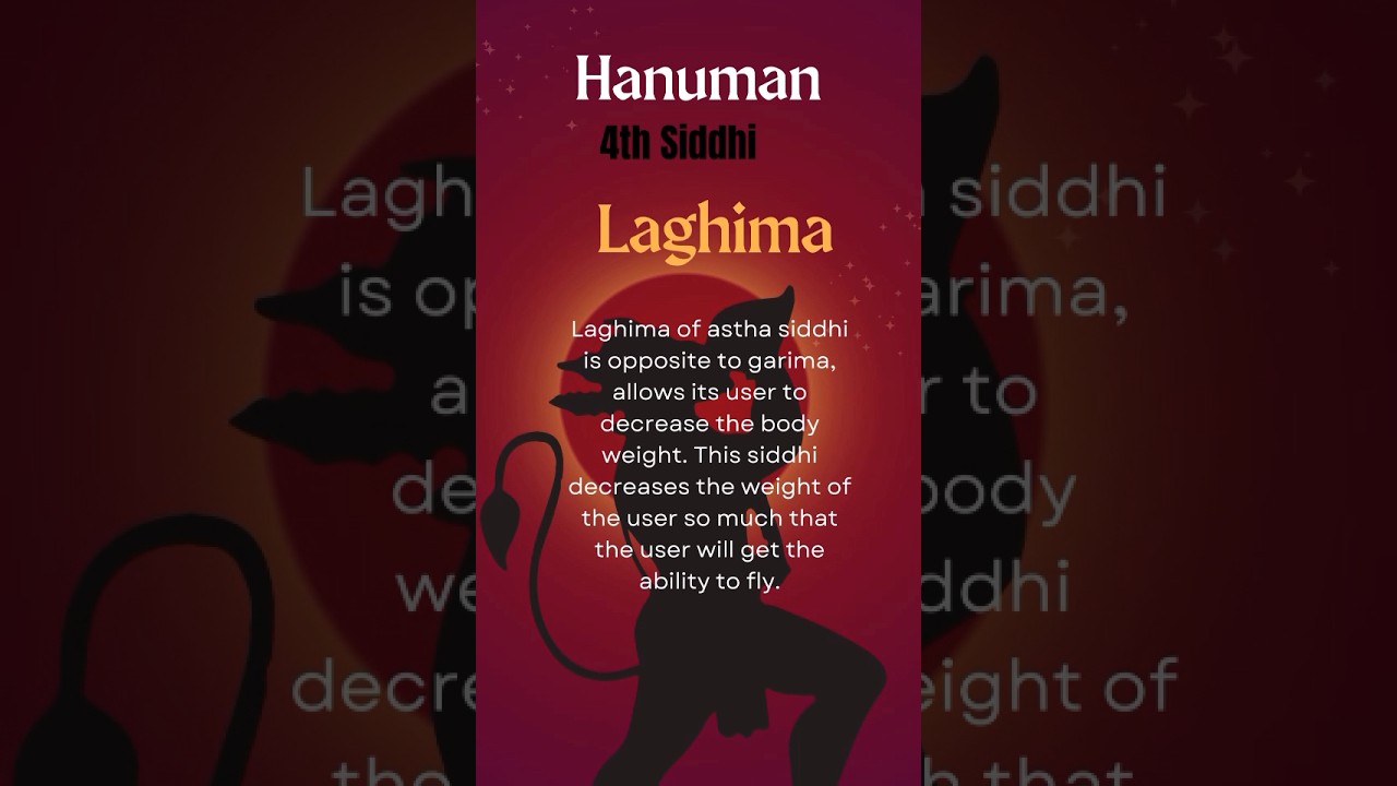 Hanuman Siddhi - Laghima🙏🌸🌸♥️#shorts #devotional - YouTube