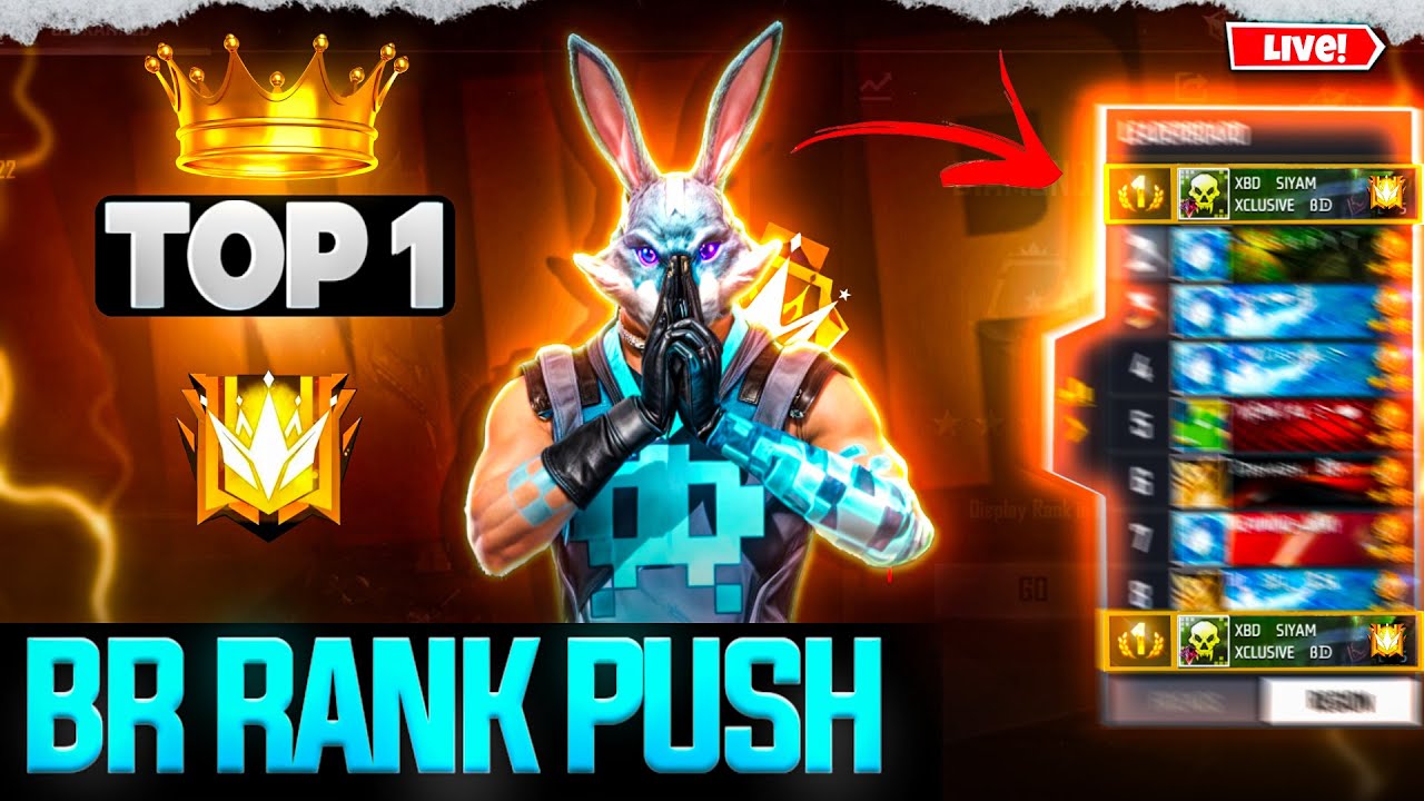 🔴[Live] ROAD TO GRANDMASTER SEASON - 40 🔥 Gold To Grandmaster Push 😍 XBD SIYAM 👑 - YouTube