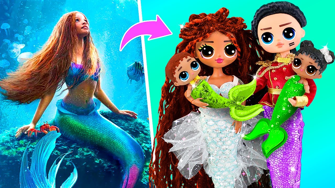 Amazing Story of Ariel / 32 Mermaid DIYs - YouTube