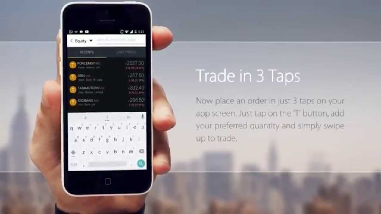 Trade in 3 Taps - YouTube