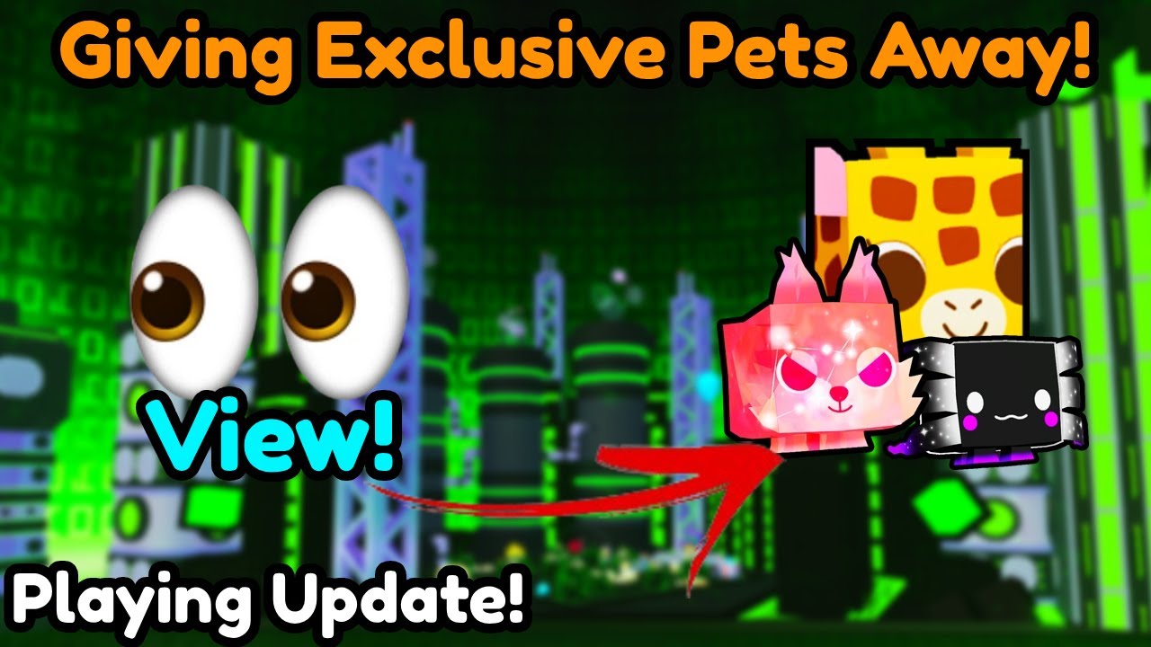 🔴LIVE🔴 GIVING EXCLUSIVE PETS To EVERY VIEWER I Can! And Playing The ...