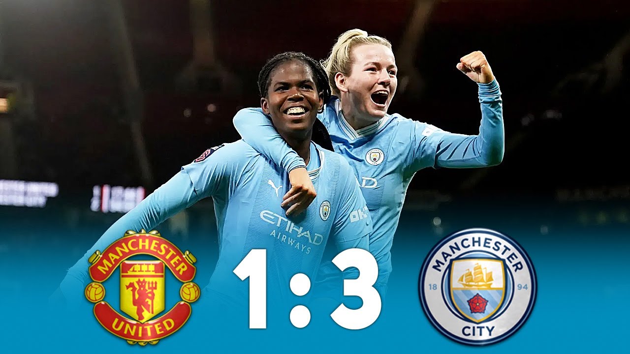Manchester United vs Manchester City 1-3 - All Goals & Highlights 19/11 ...