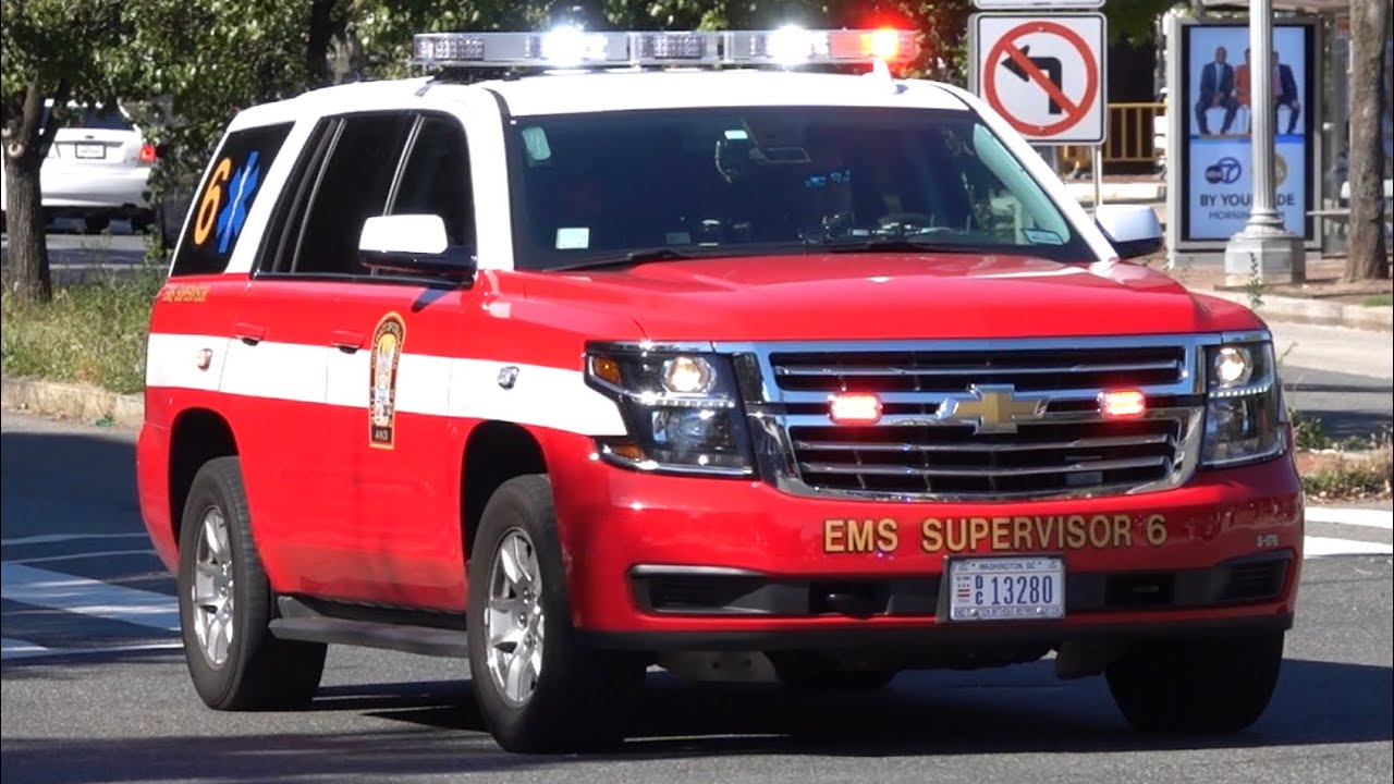 District of Columbia Fire and EMS EMS 6 Responding 10/20/21 - YouTube