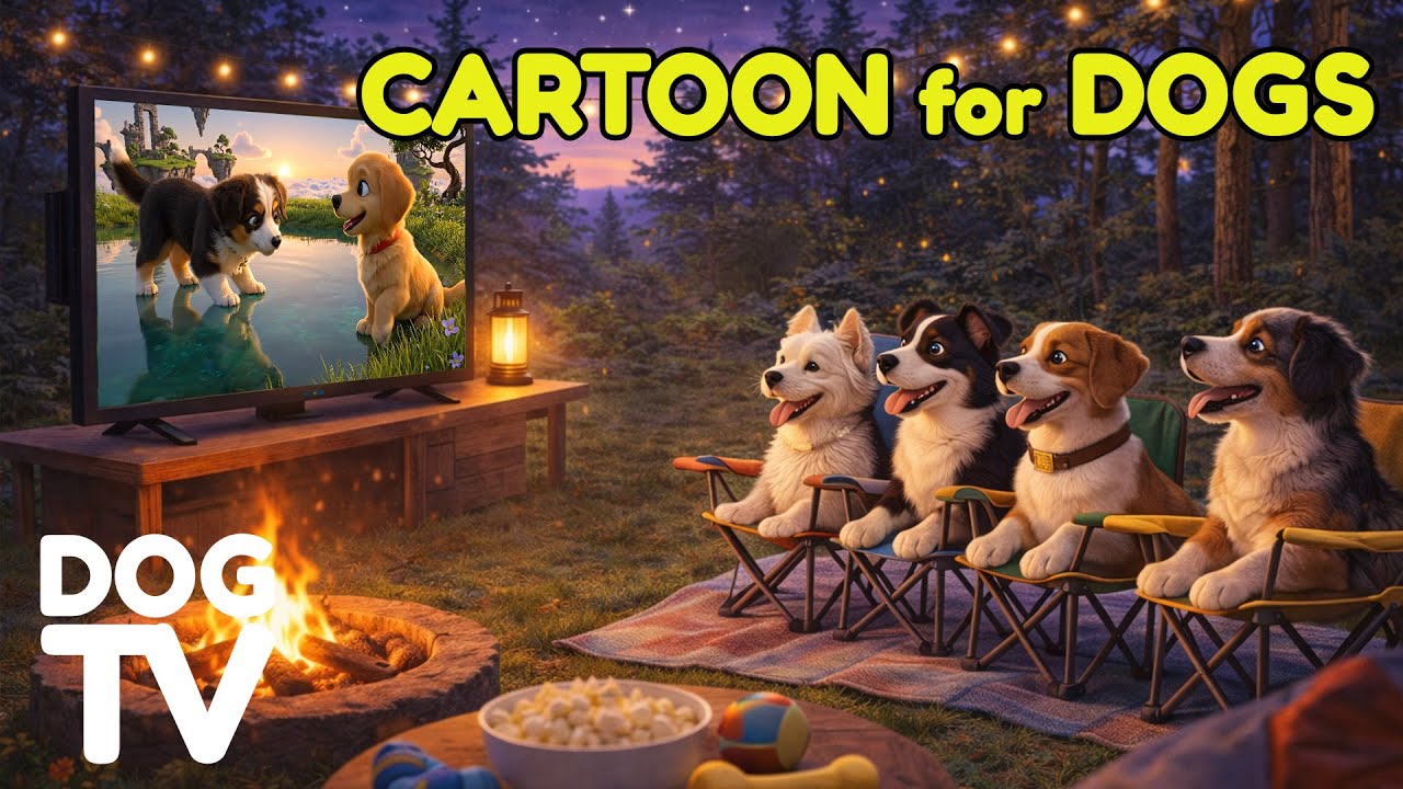 Cartoons for Dogs to Watch: Calm & Relax Your Dog While Home Alone ...