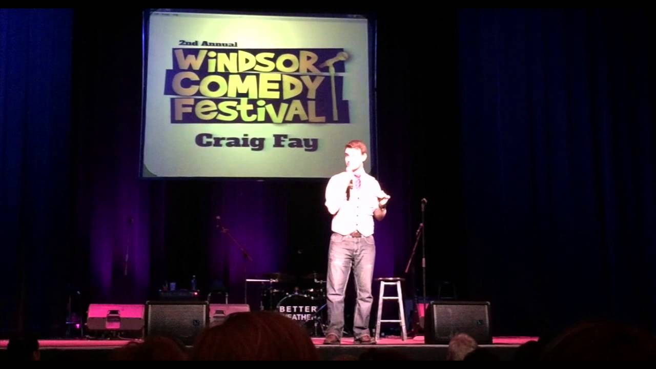Craig Fay WIndsor Comedy Festival - YouTube