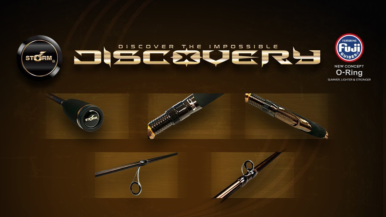 Storm Discovery Rod New 2021!! คันสปิน 2ท่อน ไกด์ฟูจิ แบลงค์ลิมิเต็จ ...