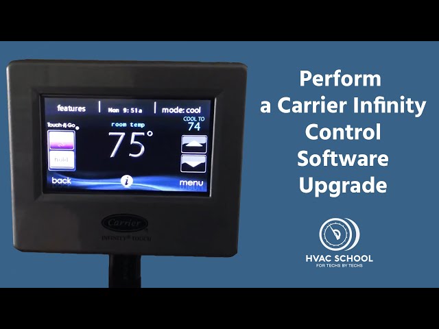 Carrier Infinity Control Thermostat CARRIER INFINITY PROGRAMMABLE