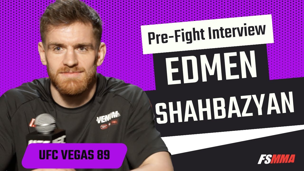 Edmen Shahbazyan full UFC Vegas 89 pre-fight media day interview - YouTube