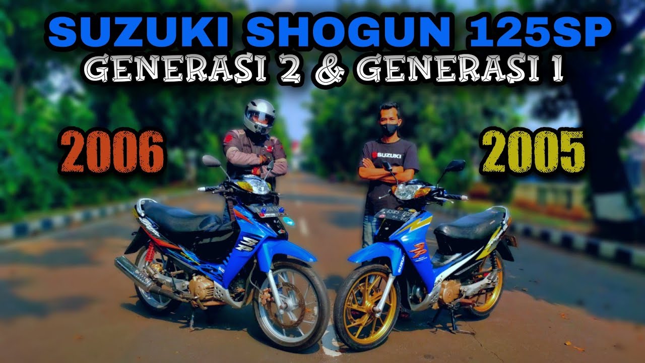 SUZUKI SHOGUN 125 SP | PERBEDAAN 2 GENERASI BEBEK SPORT IDAMAN KAWULA ...