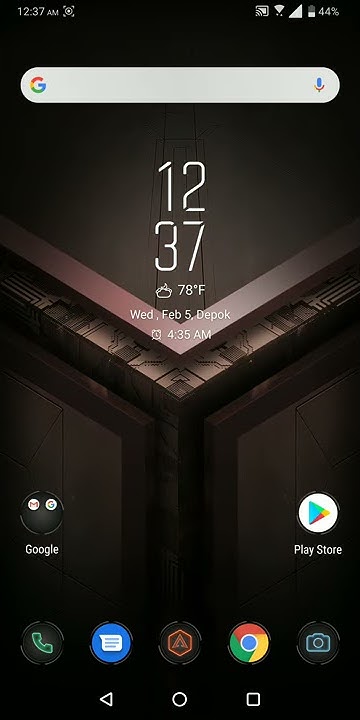 Rom ROG Phone max pro m1 android 9 - YouTube