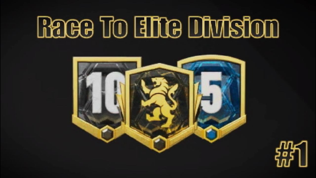 Race To Elite Division RTG #1 | Here We Go! - YouTube