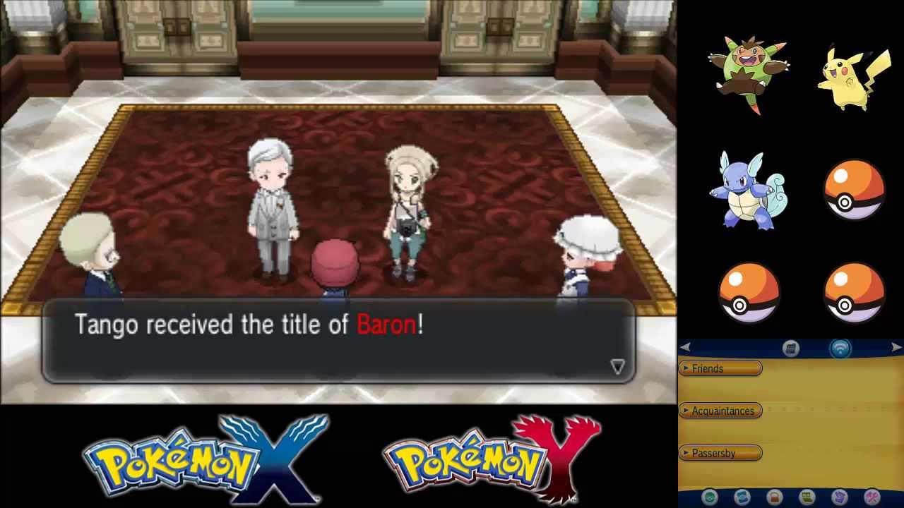 Pokemon X and Y (Part 11) Battle Chateau - YouTube