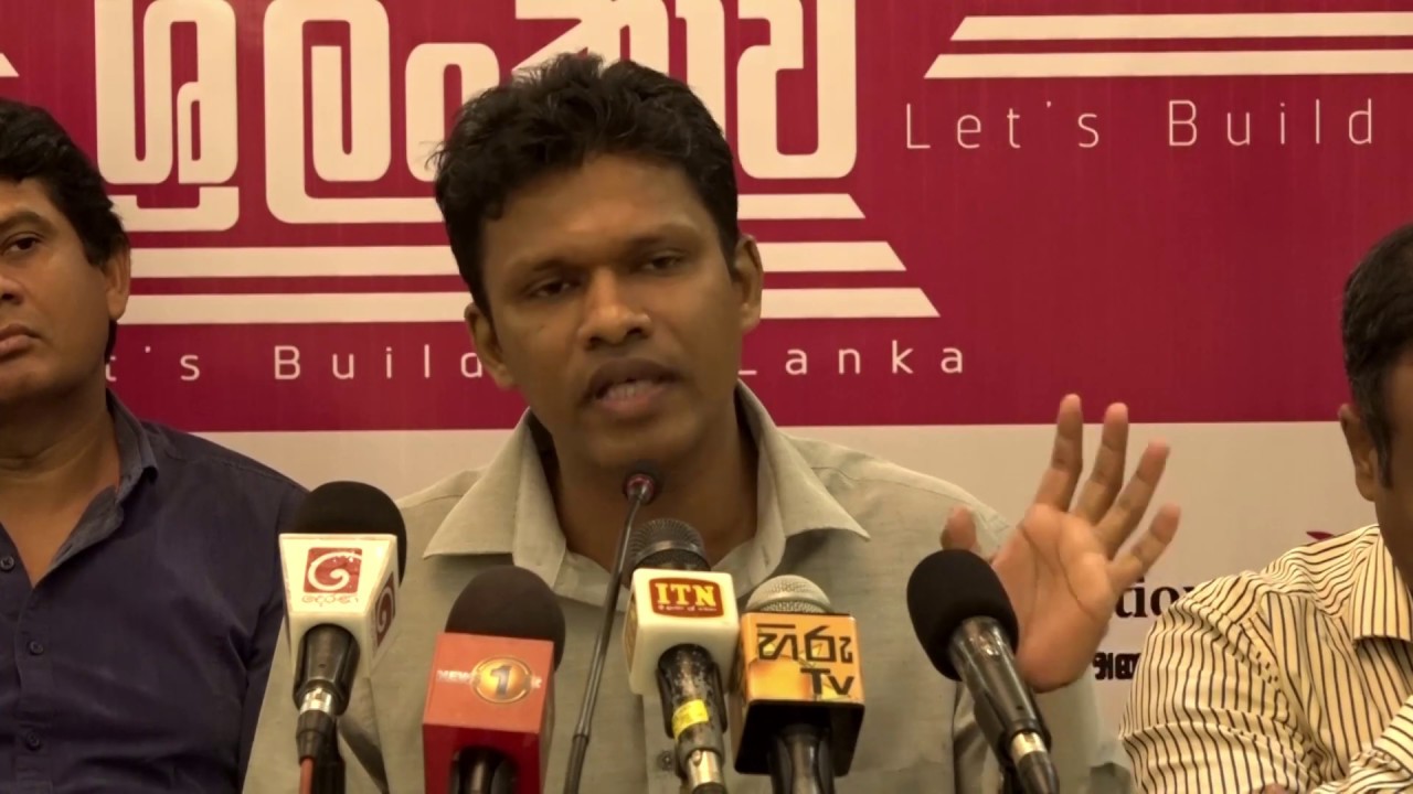 “ගොඩනගමු ශ්‍රී ලංකාව‘ Dr. Athulasiri Samarakoon at NIO Press Conference ...