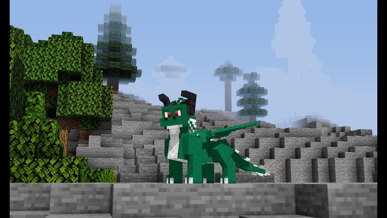 Minecraft - Customizable Player Models Mod Showcase (Model 1) (มอดโมเดล ...