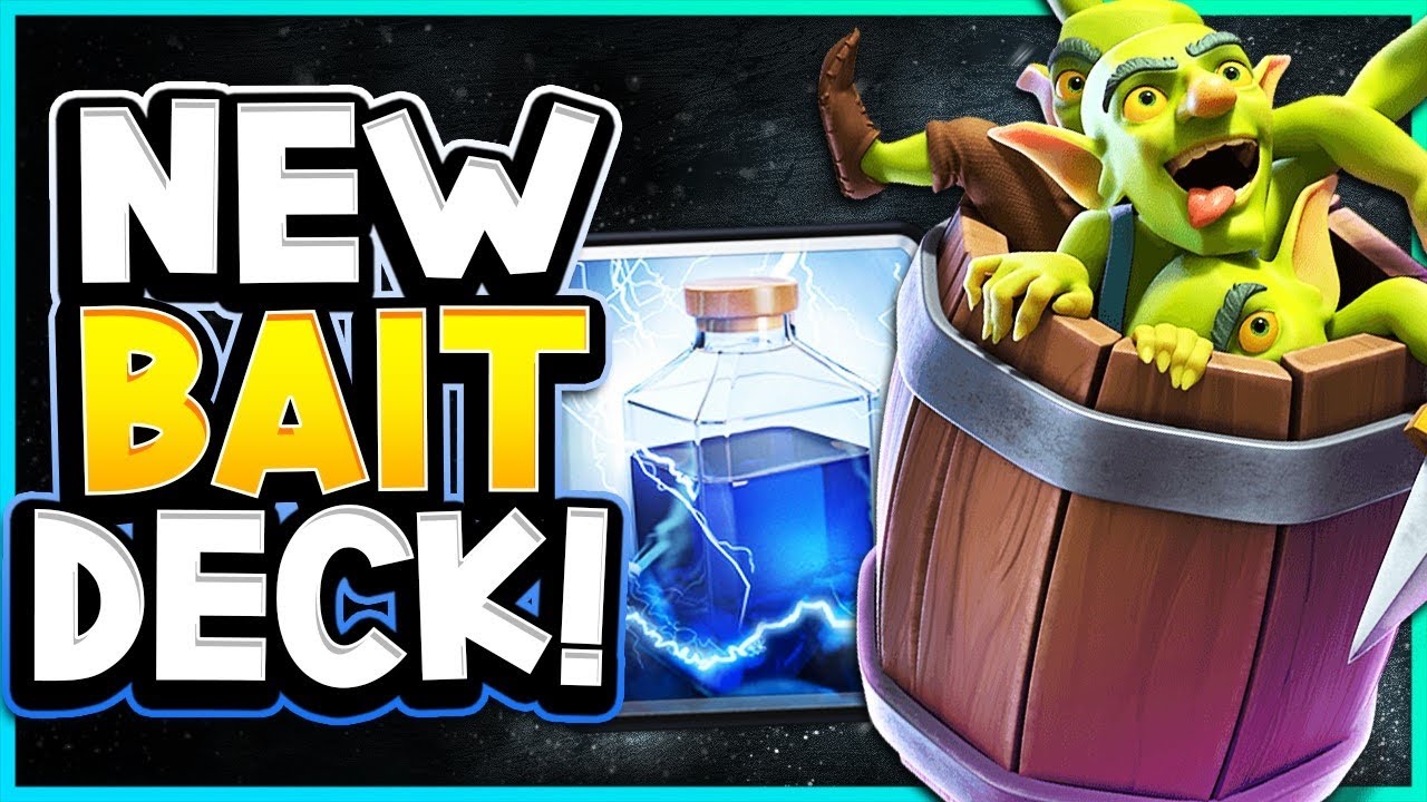 12 Win Grand Challenge with New Log Bait Lightning Deck - Clash Royale ...