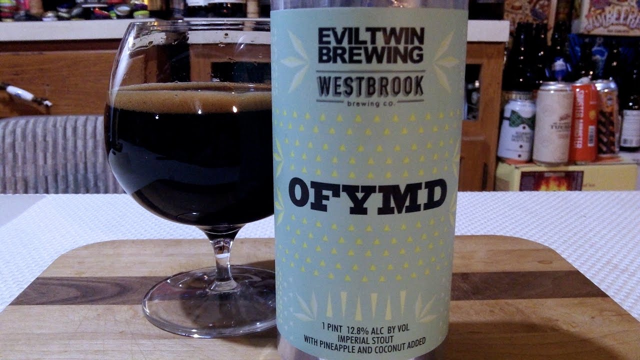 Evil Twin OFYMD Imperial Stout (12.8% ABV) DJs BrewTube Beer Review ...