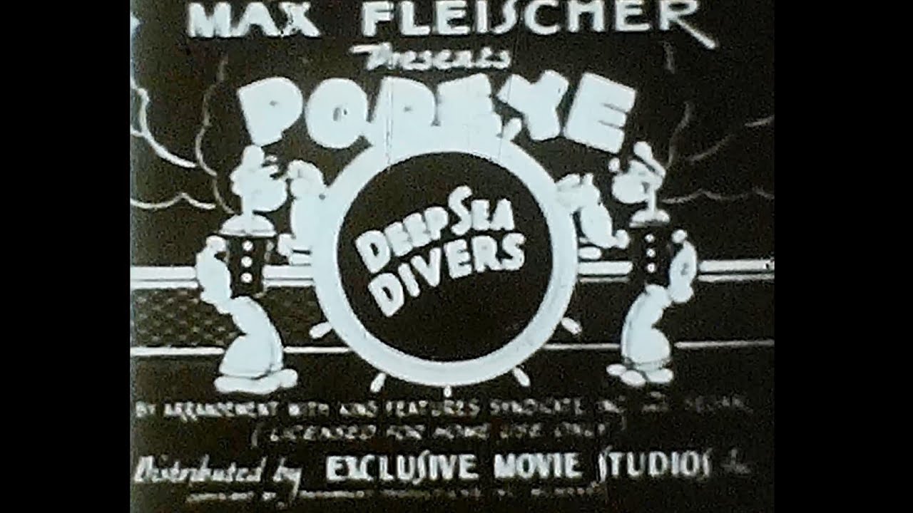 Popeye - Deep Sea Divers - Carnival Films (8mm) - YouTube