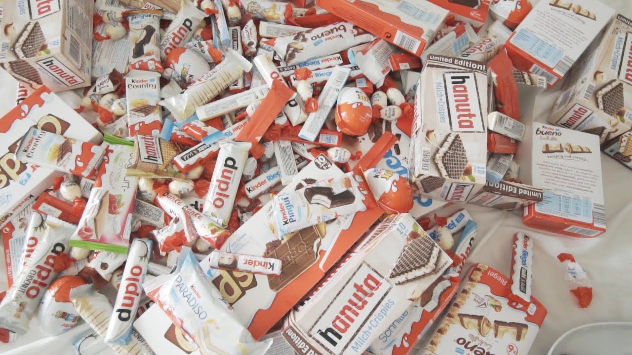 German Sweets - Kinder Surprise Eggs Ferrero Haselnut Cream, Bueno ...