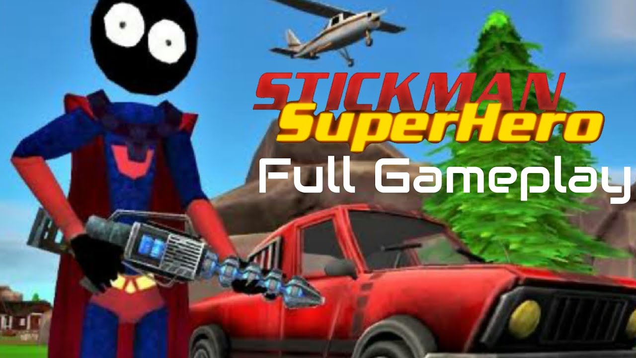 Stickman Superhero Full Game - YouTube