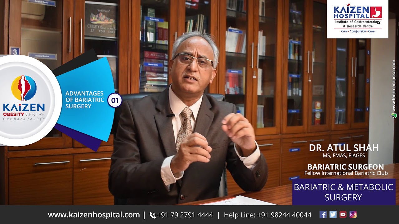 BARIATRIC SURGEON - Dr. Atul Shah (MS, FMAS, FIAGES) - YouTube