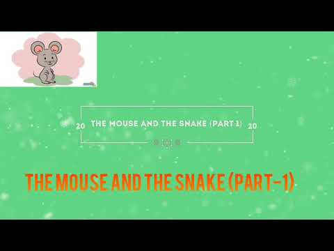 The mouse 🐁and the snake 🐍 (part-1)| explanation - YouTube