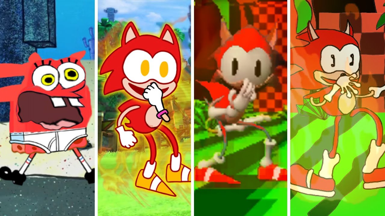 Kick.exe, but Fire Sonic All Versions Compilation - YouTube