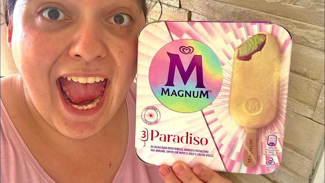 ASSAGGIO IL NUOVO MAGNUM PARADISO ALGIDA PER DANTE 700 ANNI | LIMITED ...