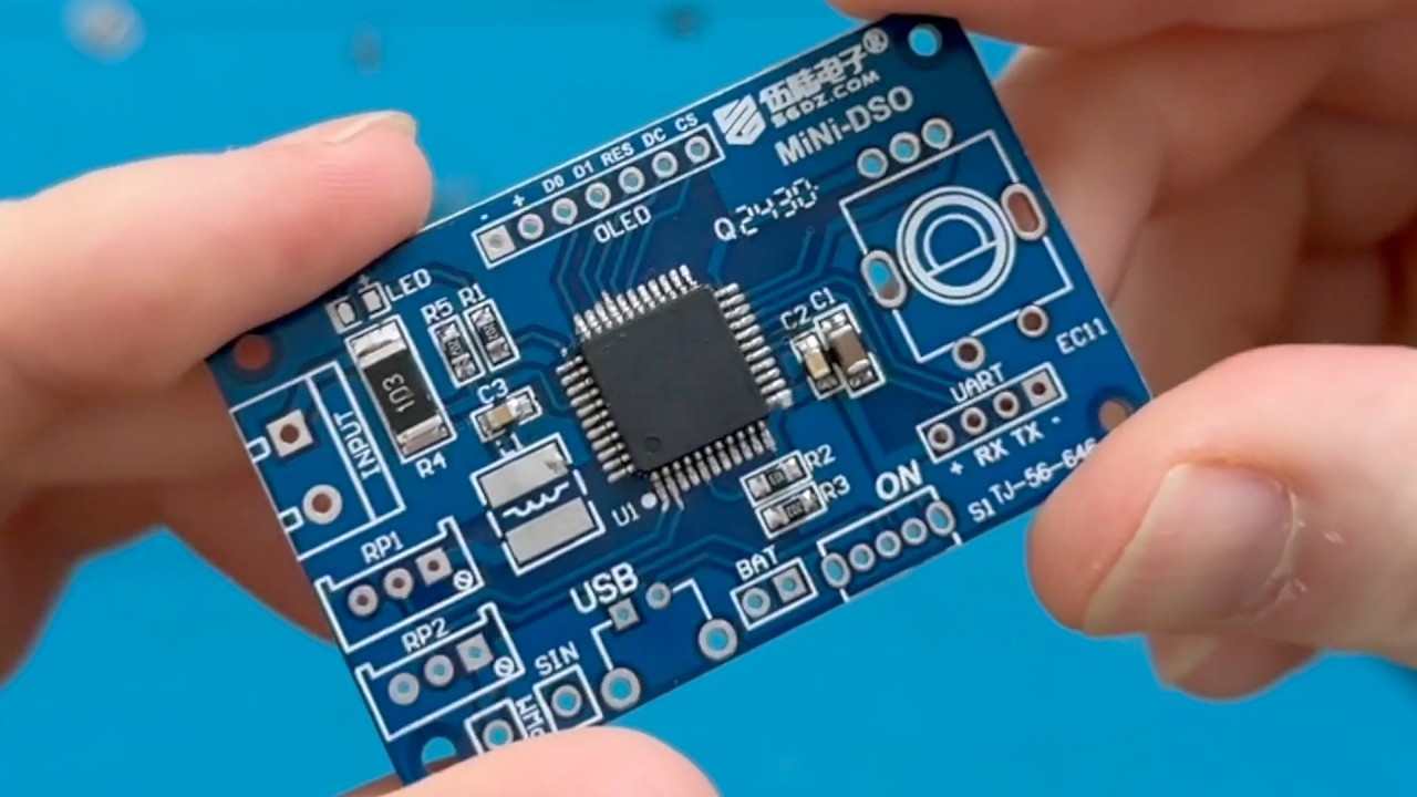 Mini Digital Oscilloscope (Mini DSO) DIY Surface Mount (SMD) Soldering ...