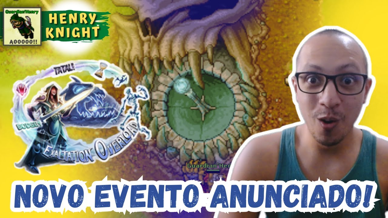 TIBIA - NOVO EVENTO ANUNCIADO "THE EXALTATION OVERLOAD" 😮 - YouTube
