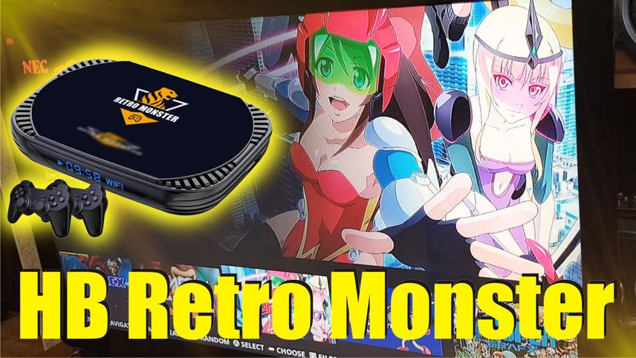 HB Retro Monster обзор, тест, доработка. HK1/Vontar x4/Transpeed x4 ...