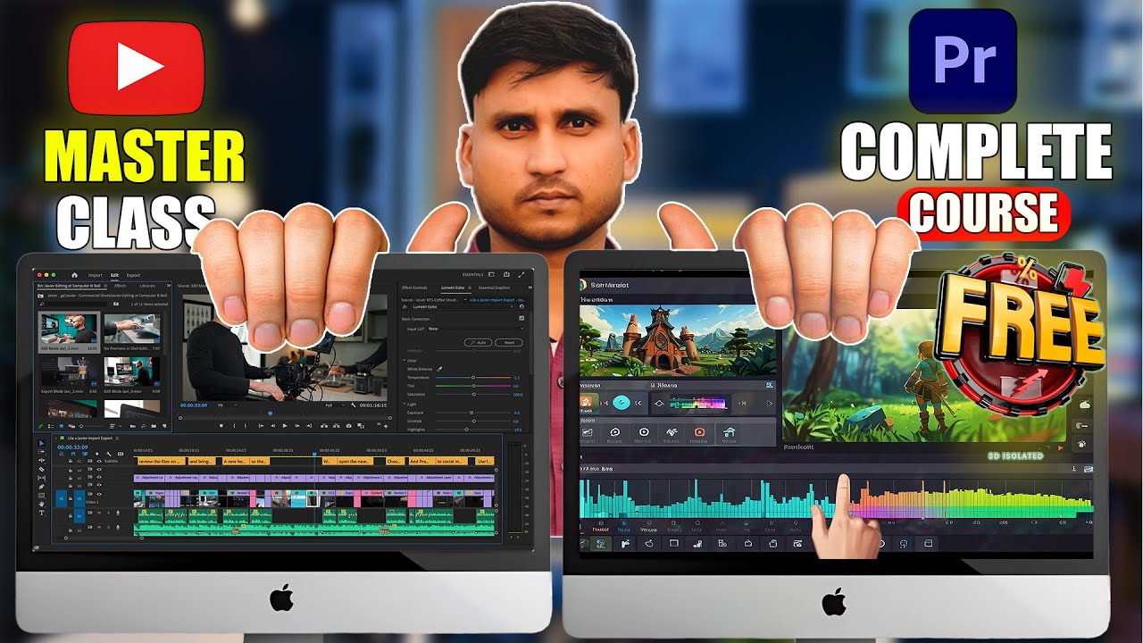Video Editing Course | How To Edit Basic To Pro | Premiere Pro Basic ...