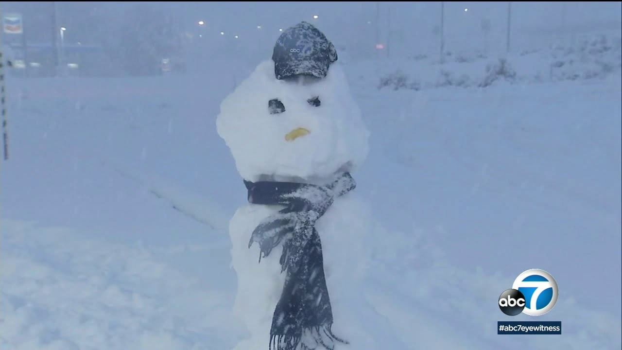 Timelapse: Meet Billy Blizzard, a snowman we made while covering the ...