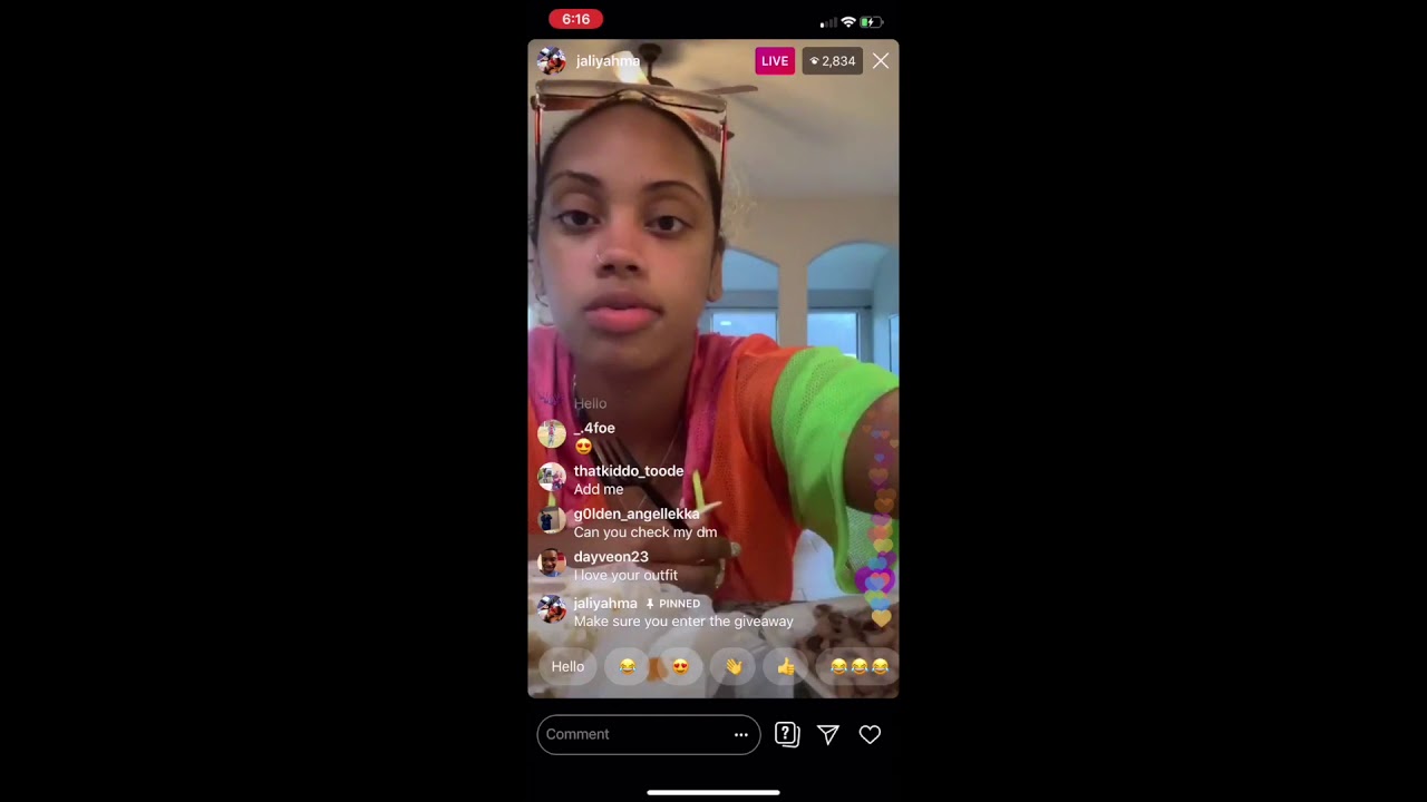 Jaliyah Monet' Instagram Live Giveaway 7/18/19 - YouTube