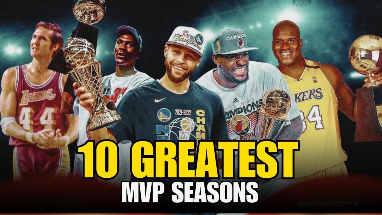 Top 10 Greatest MVP Seasons in NBA History - YouTube