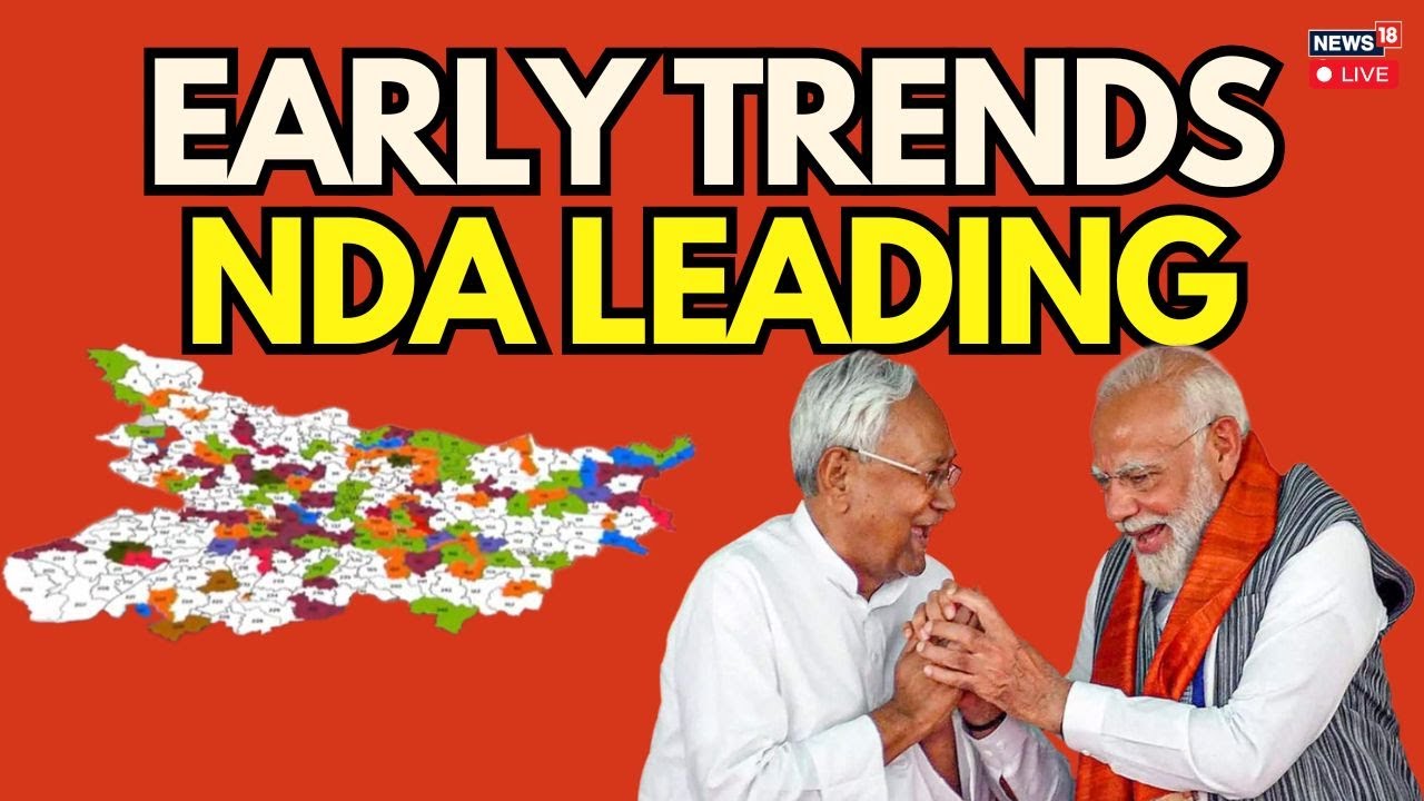 NDA Crosses Majority Mark, INDIA Bloc Falls Behind In Early Trends ...